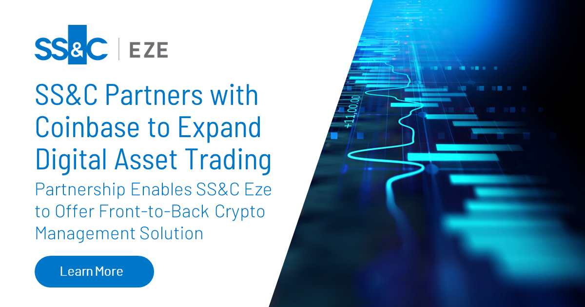 SS&C Partners with Coinbase to Expand Digital Asset Trading
